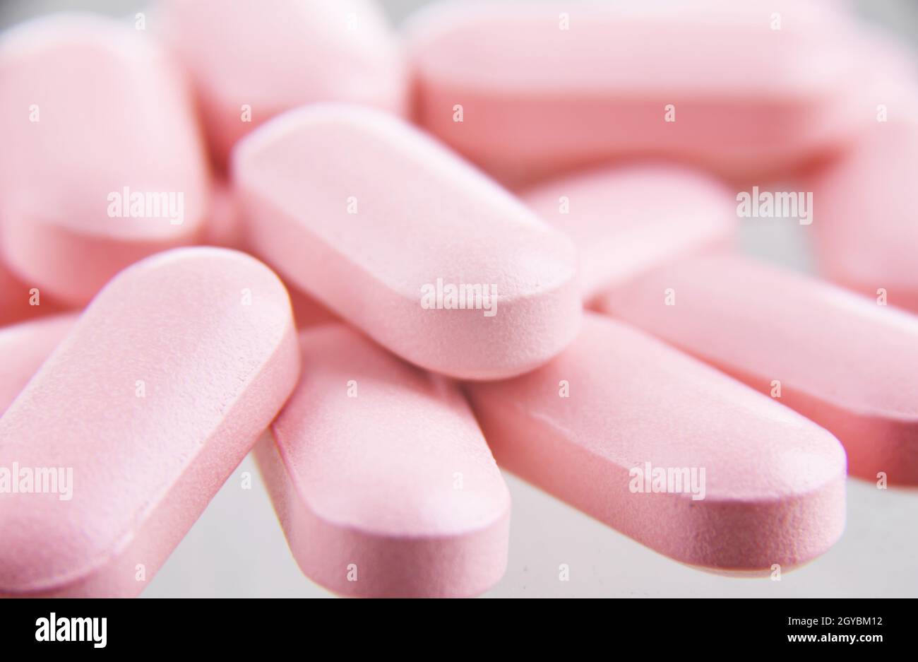Composition with pharmaceutical drug pills over white background Stock ...