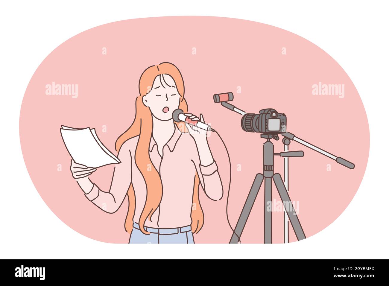 Reporting channel Cut Out Stock Images & Pictures - Alamy