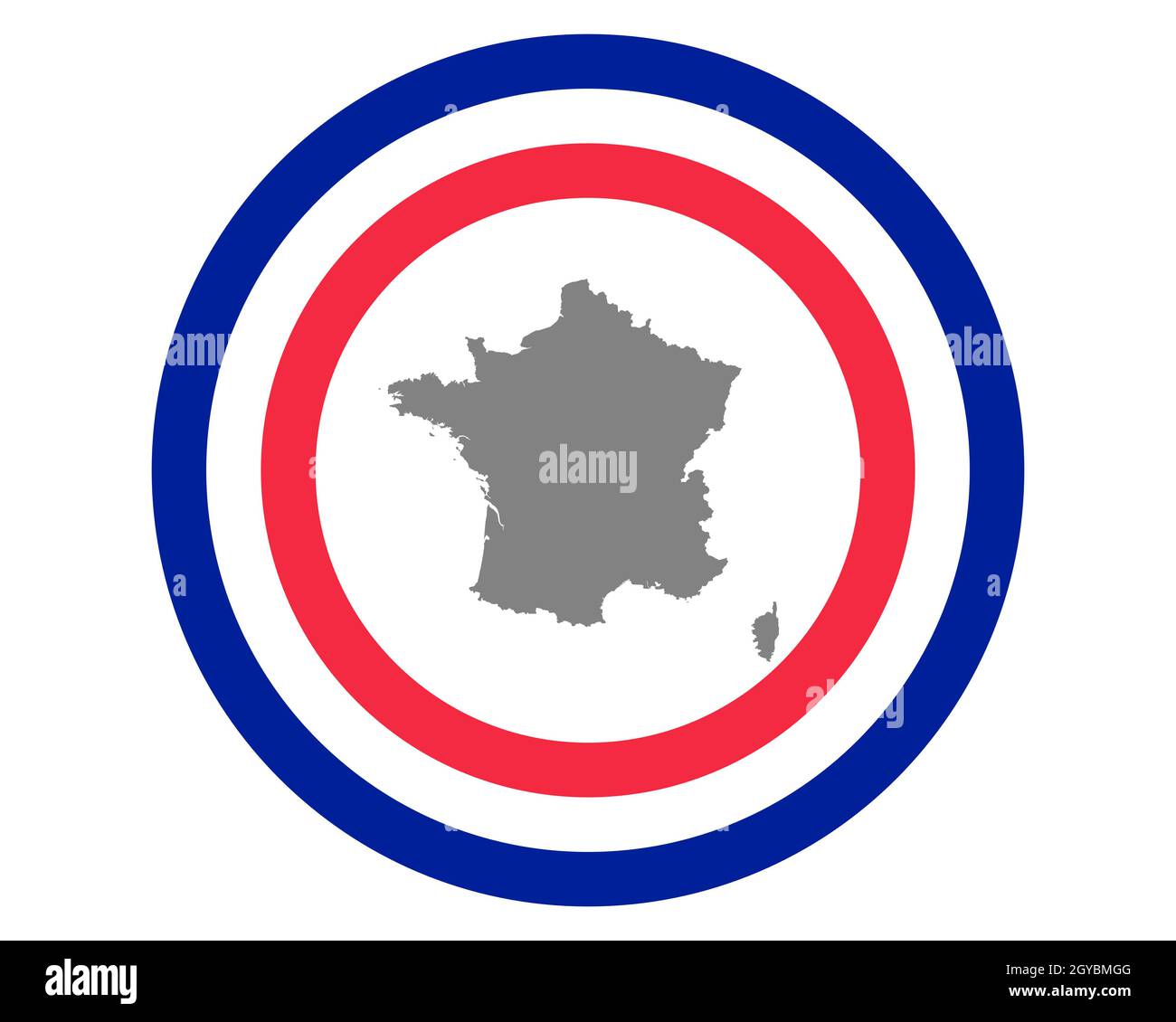 French flag and map Stock Photo - Alamy