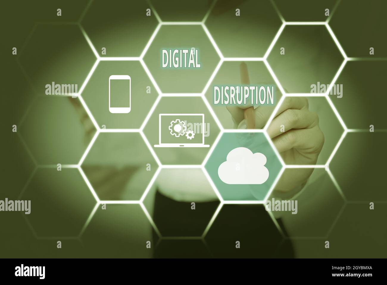 Text showing inspiration Digital Disruption, Concept meaning ... Text showing inspiration Digital Disruption, Concept meaning ...