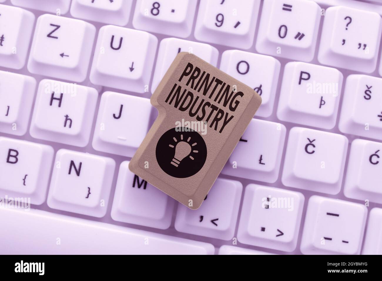 Writing displaying text Printing Industry, Business concept industry ...