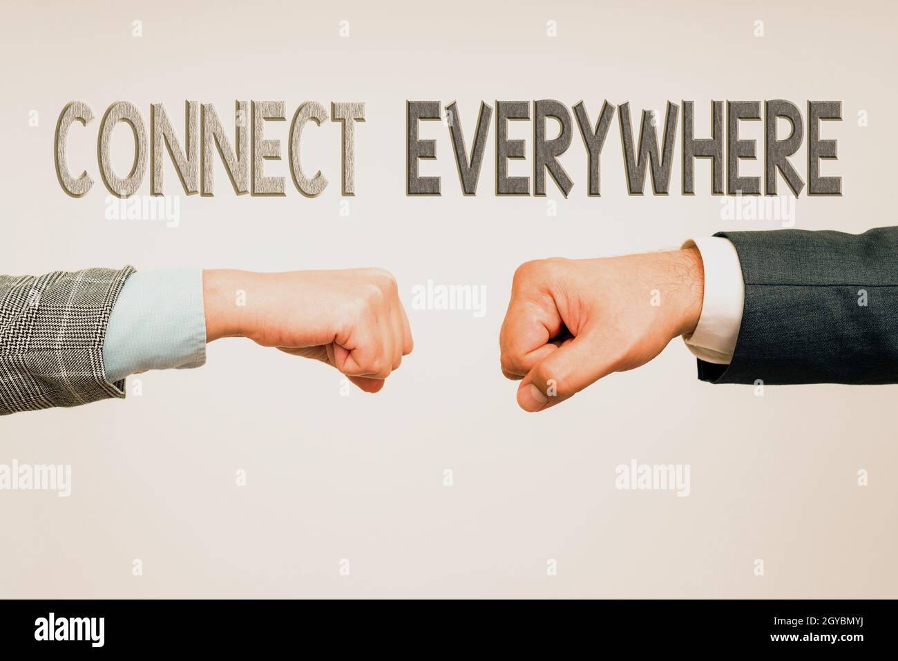 Inspiration showing sign Connect Everywhere, Conceptual photo channel ...