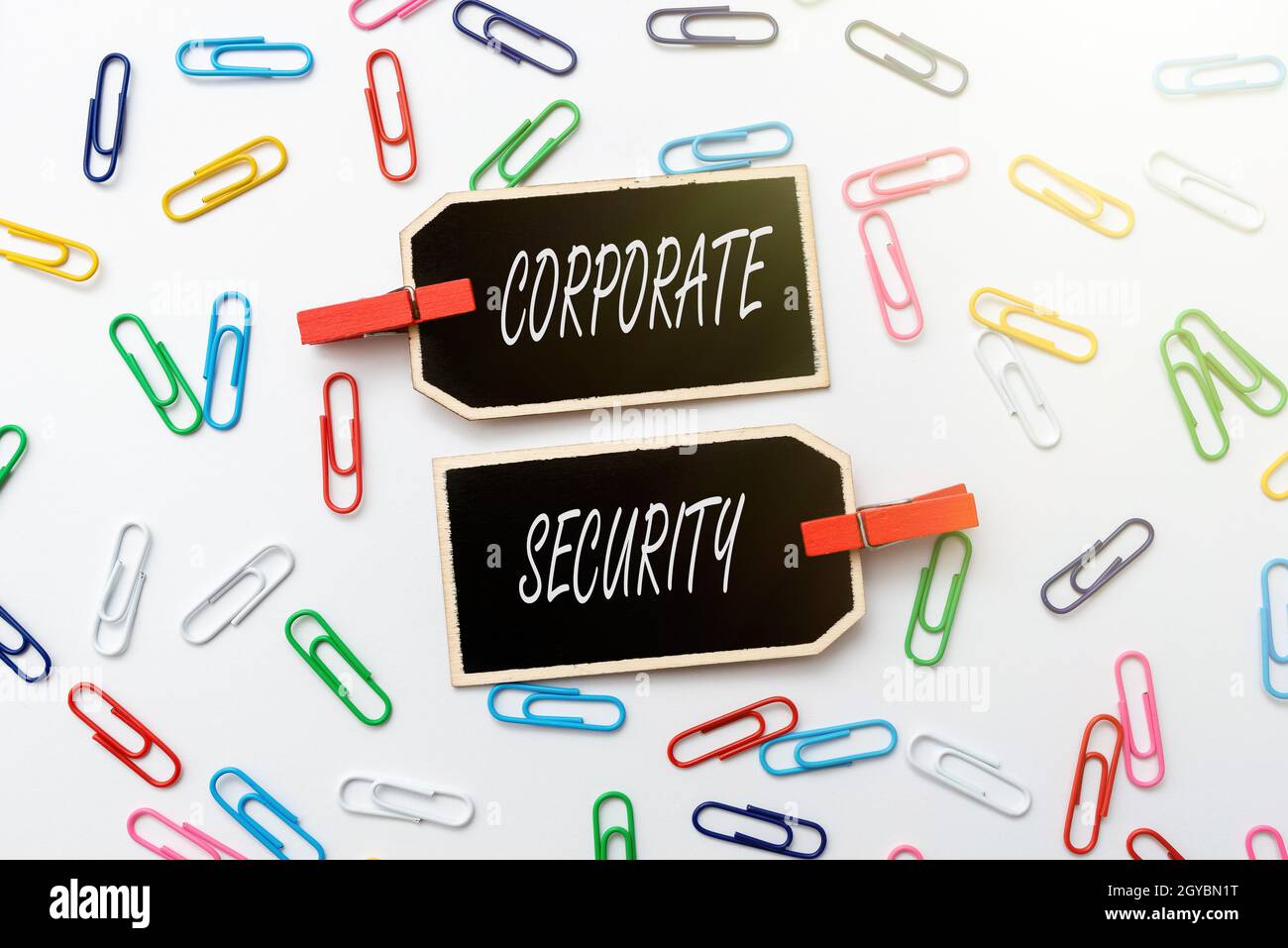 Hand Writing Sign Corporate Security Conceptual Photo Practice Of Protecting Business Property