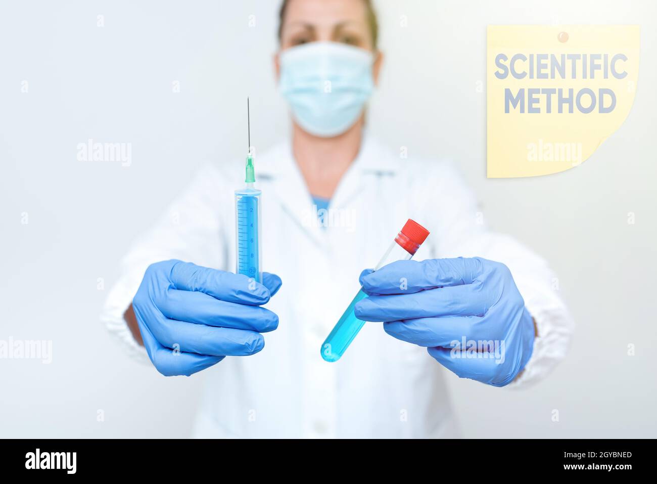 Sign displaying Scientific Method, Concept meaning method of procedure ...
