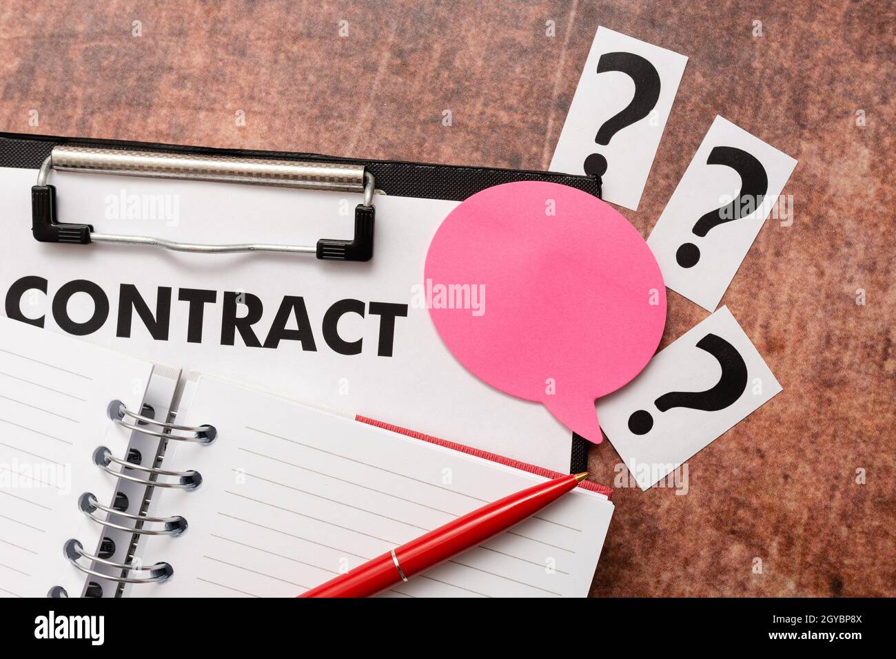 Drafting New Contract, Creating Agreement Message, Taking Important ...