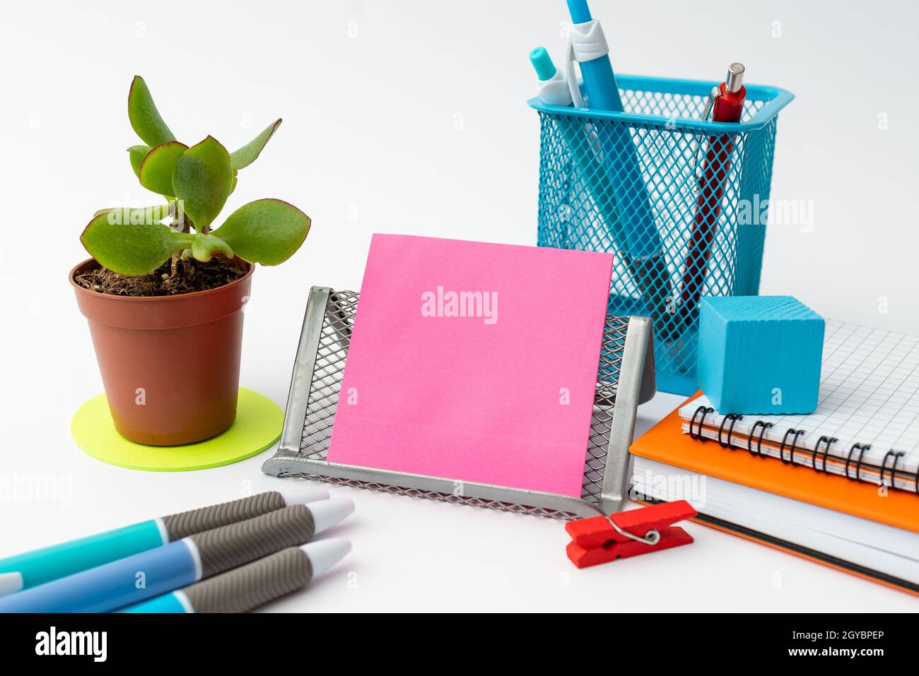 Tidy Workspace Setup, Writing Desk Tools And Equipment, Time Management ...