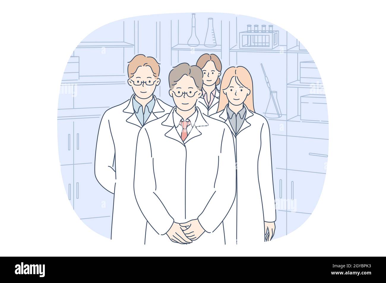 Team doctor in office Cut Out Stock Images & Pictures - Alamy