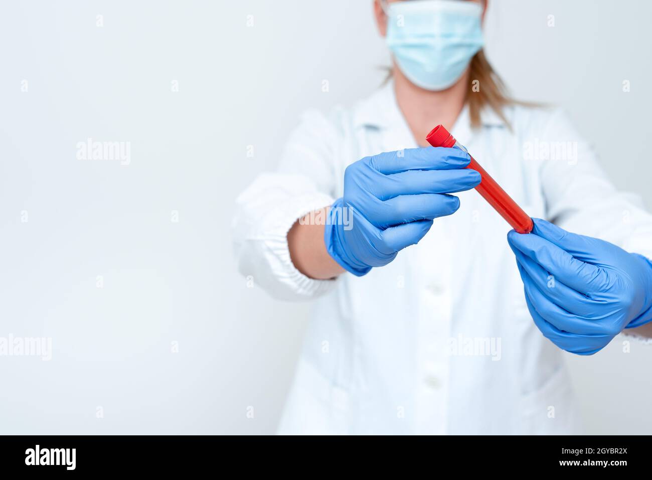 Studying Toxic Virus Analyzing Viral Discovery New Laboratory ...