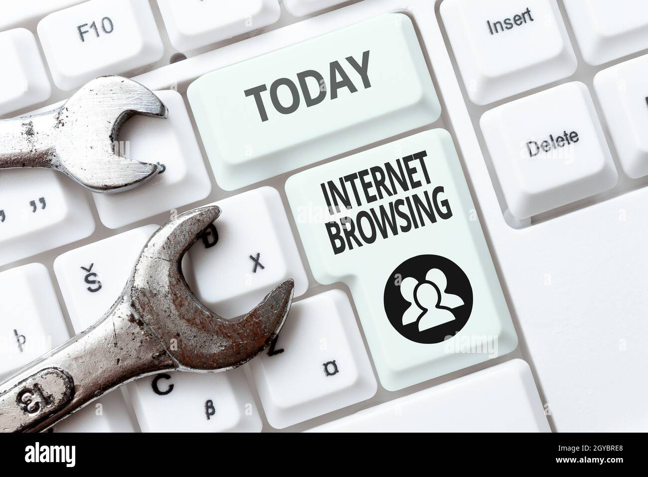 Conceptual display Internet Browsing, Business concept Act of looking through a set of ...