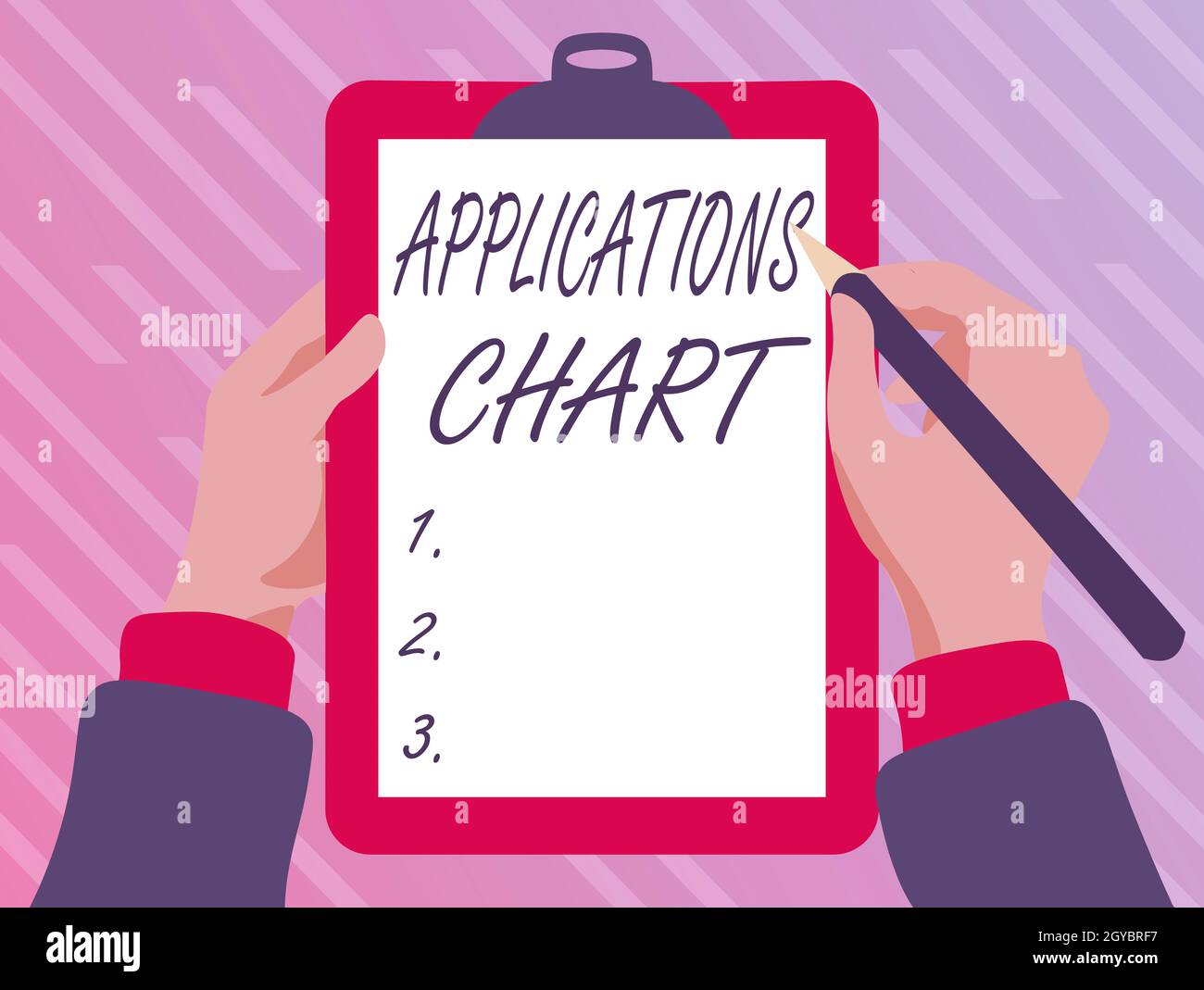 Text sign showing Applications Chart, Business concept graph used to ...