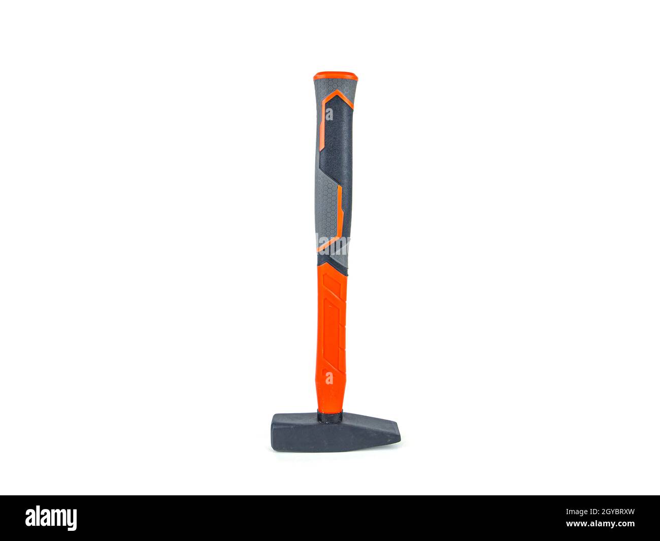 Worker tool iron hammer on a white background. Metal hammer. Craftsman ...