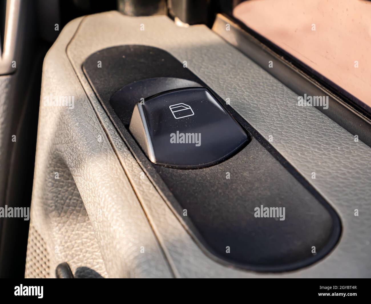 Button for automatic window regulator of the car window. Automatic ...