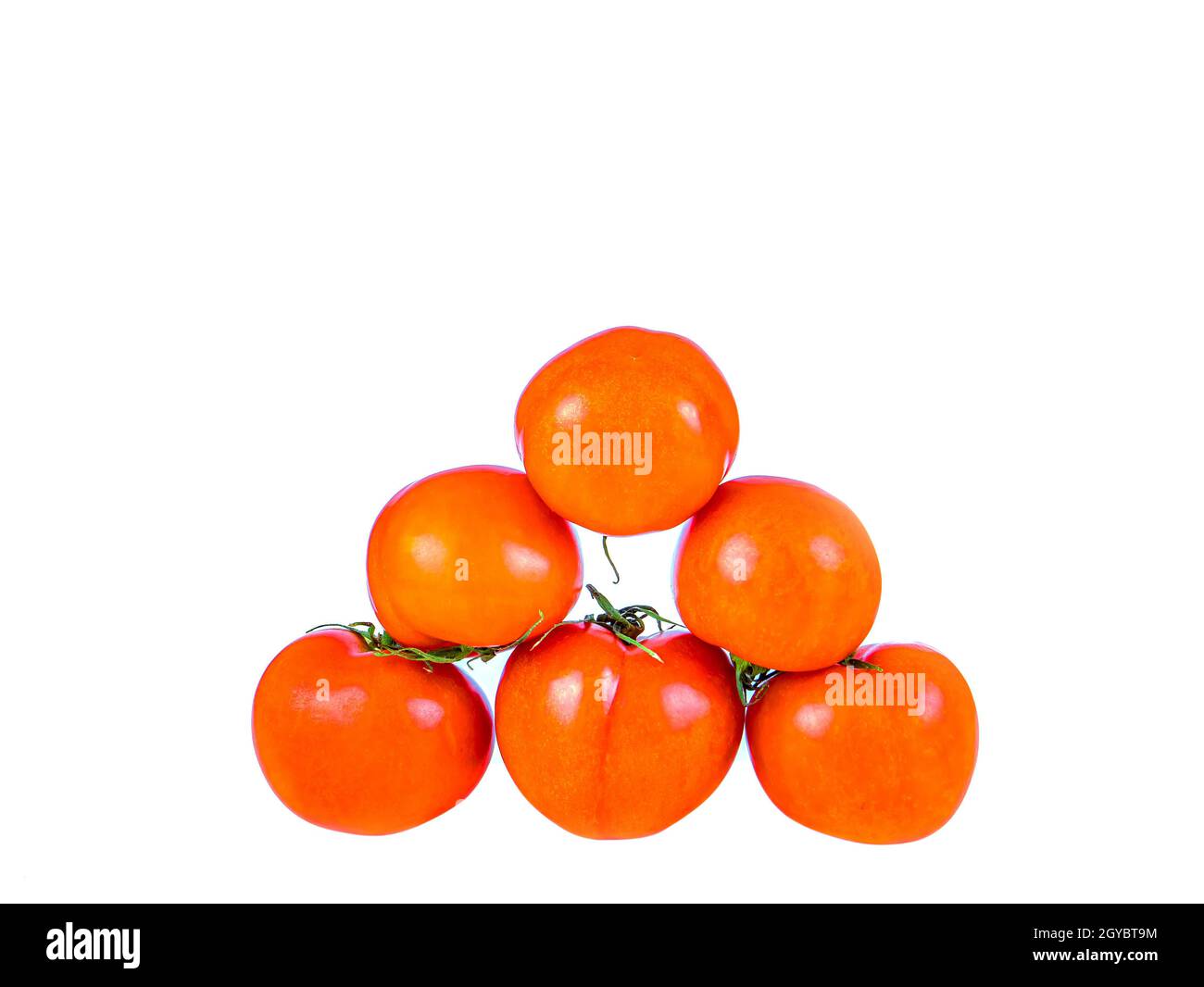 Red tomatoes vegetables on a white background. Red tomato vegetable ...