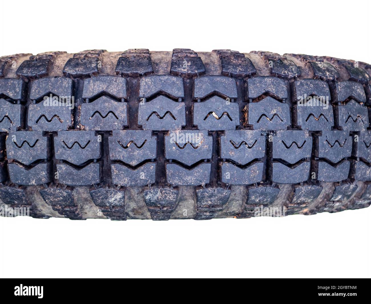 Car wheel tire tread on a white background. Tire tread. Automotive ...