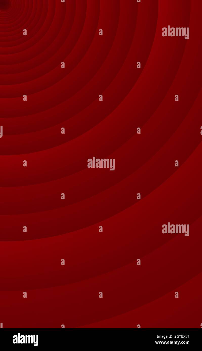 Red circular lines, abstract gradient background - Vector illustration ...
