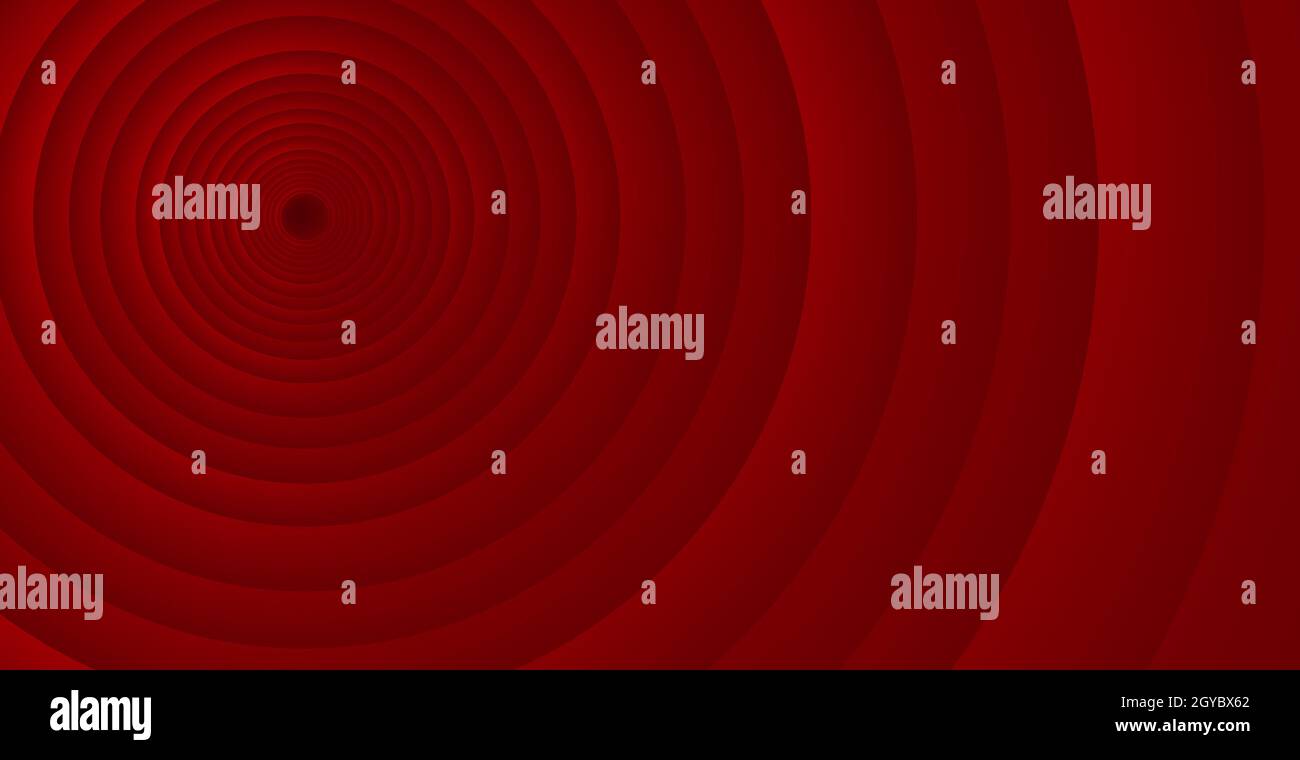 Red circular lines, abstract gradient background - Vector illustration ...