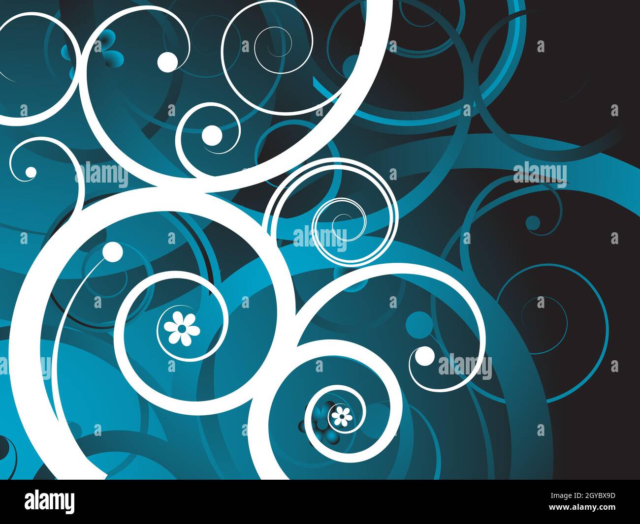 Abstract background of swirls Stock Photo - Alamy