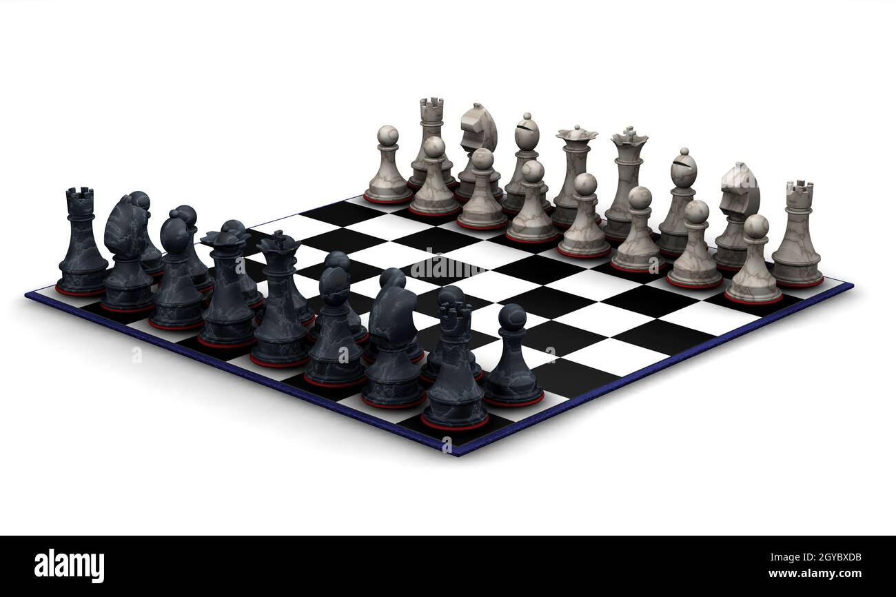 Castle 3d render Cut Out Stock Images & Pictures - Alamy