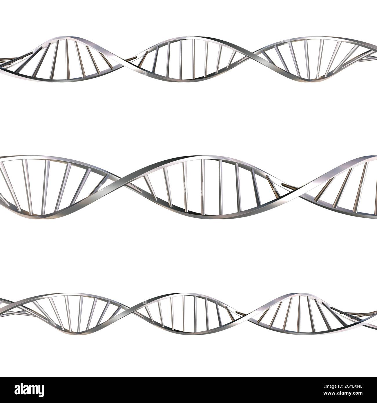 3D render of DNA strands Stock Photo - Alamy