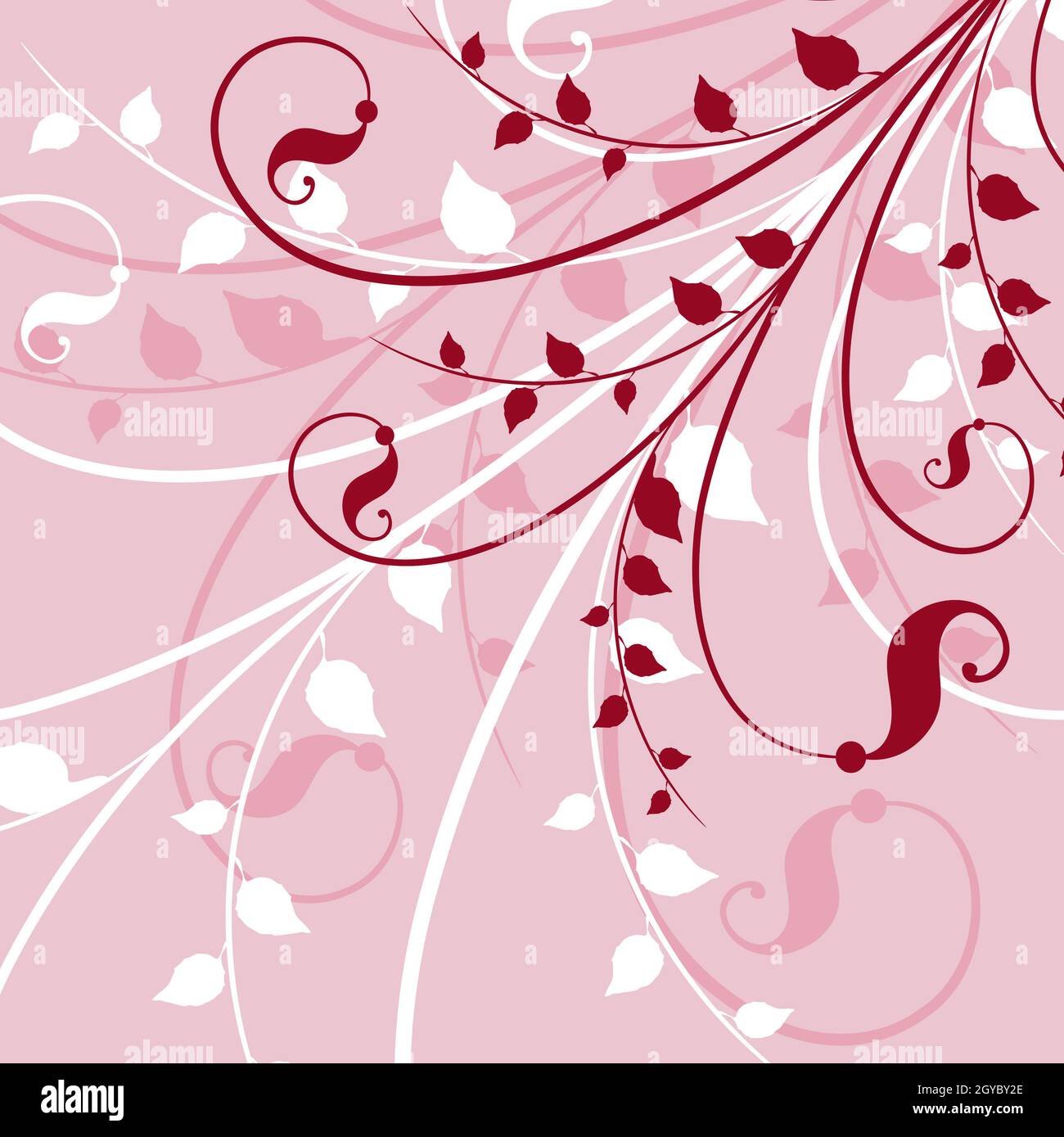 Abstract floral background Stock Photo - Alamy