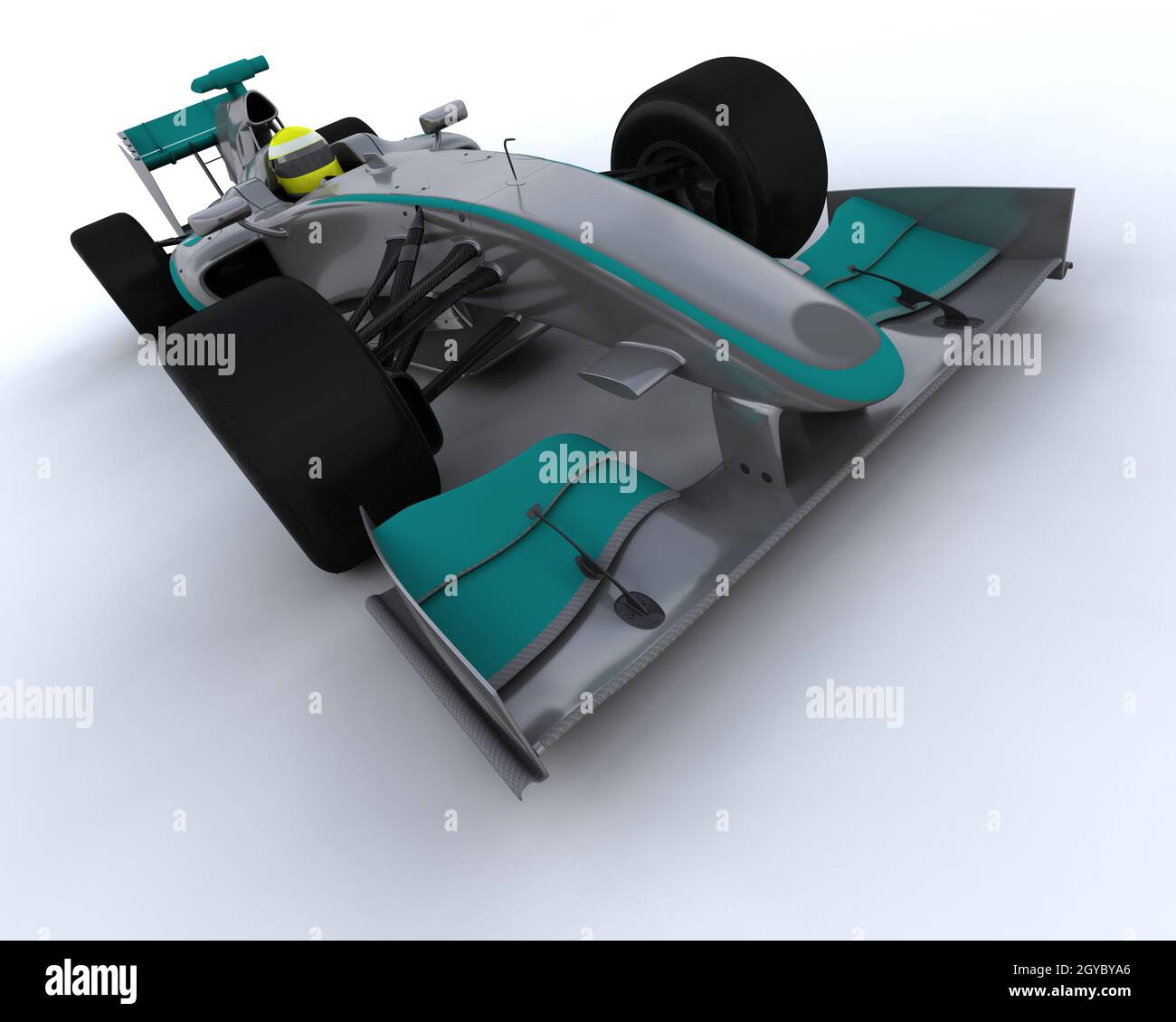3d render f1 racing car hi-res stock photography and images - Alamy