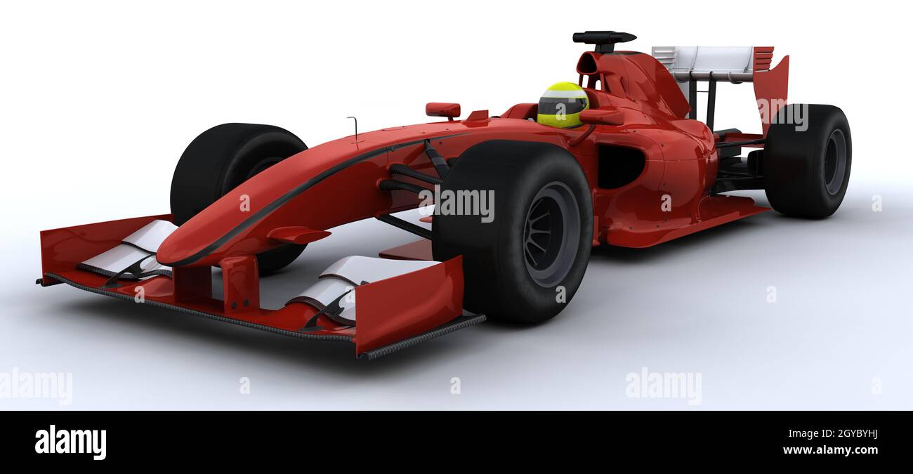 3d render f1 racing car hi-res stock photography and images - Alamy