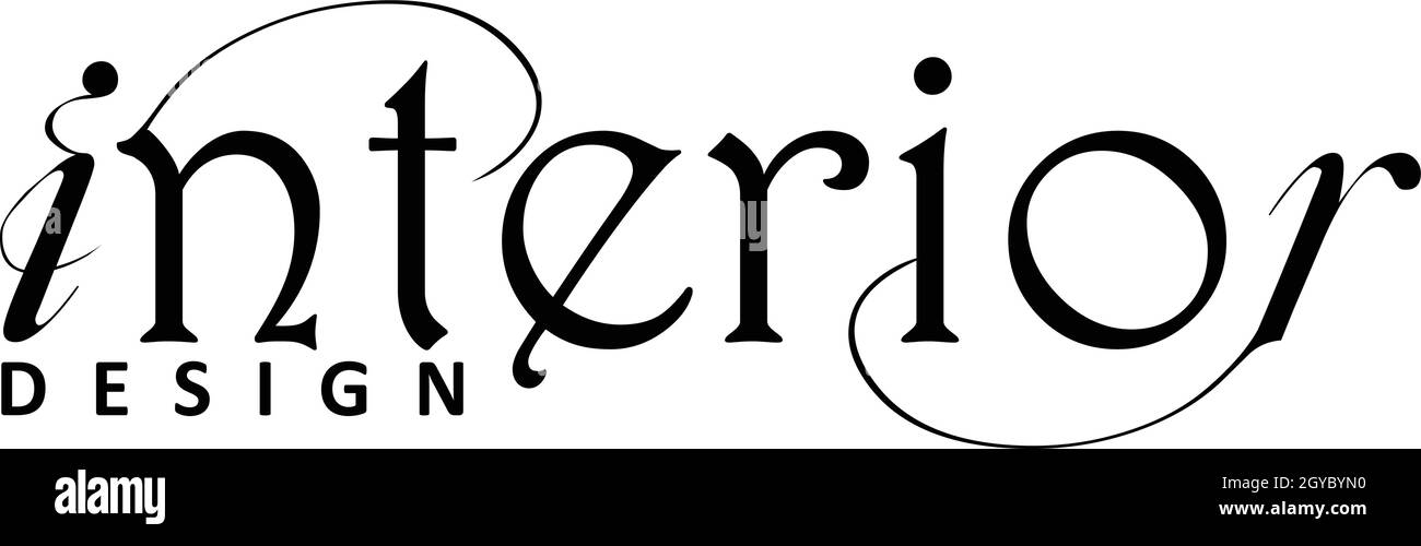 Design of interiors Stock Vector Images - Alamy