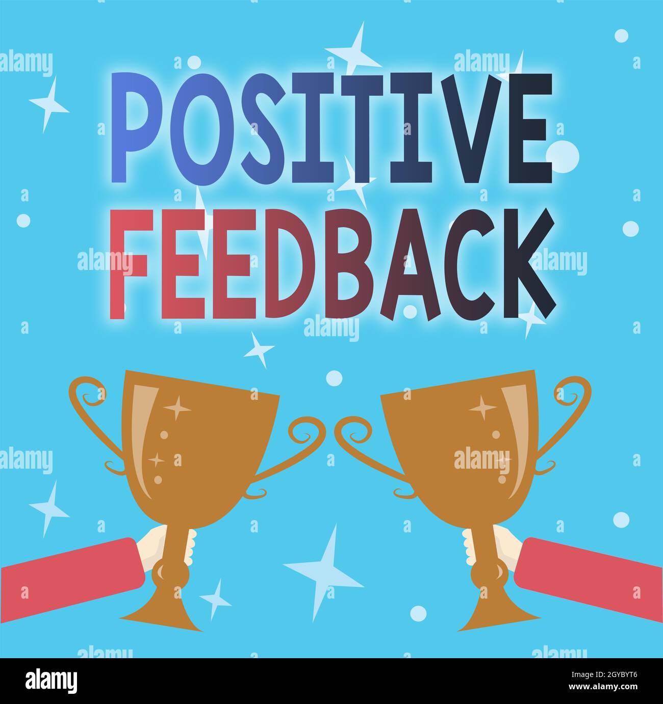 Writing displaying text Positive Feedback, Word Written on good and ...