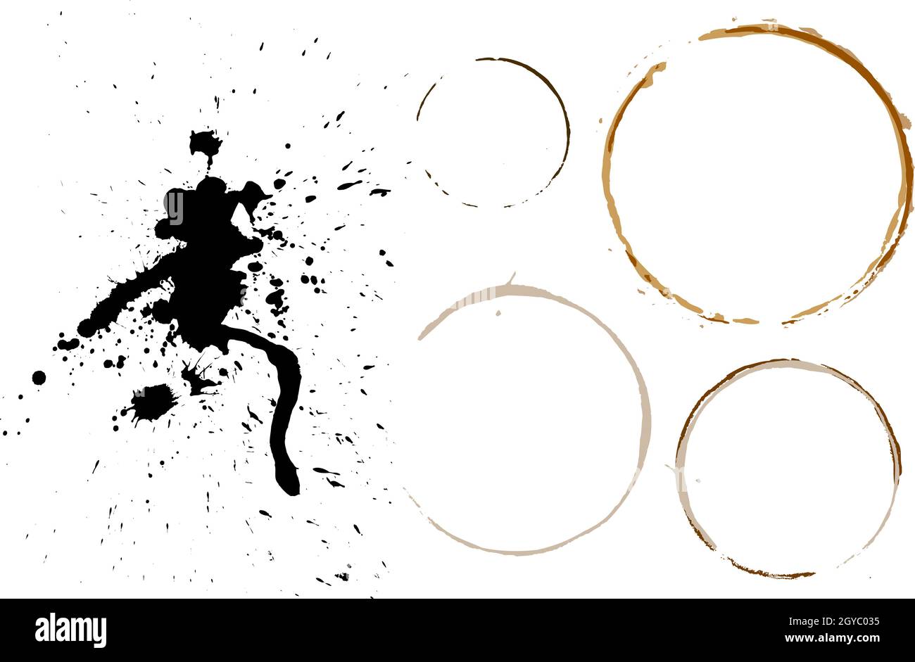 Ink splats hi-res stock photography and images - Alamy