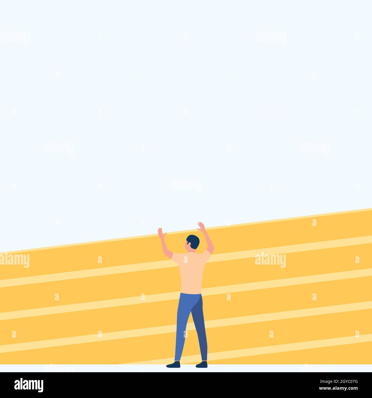 Yellow track suit hi-res stock photography and images - Alamy