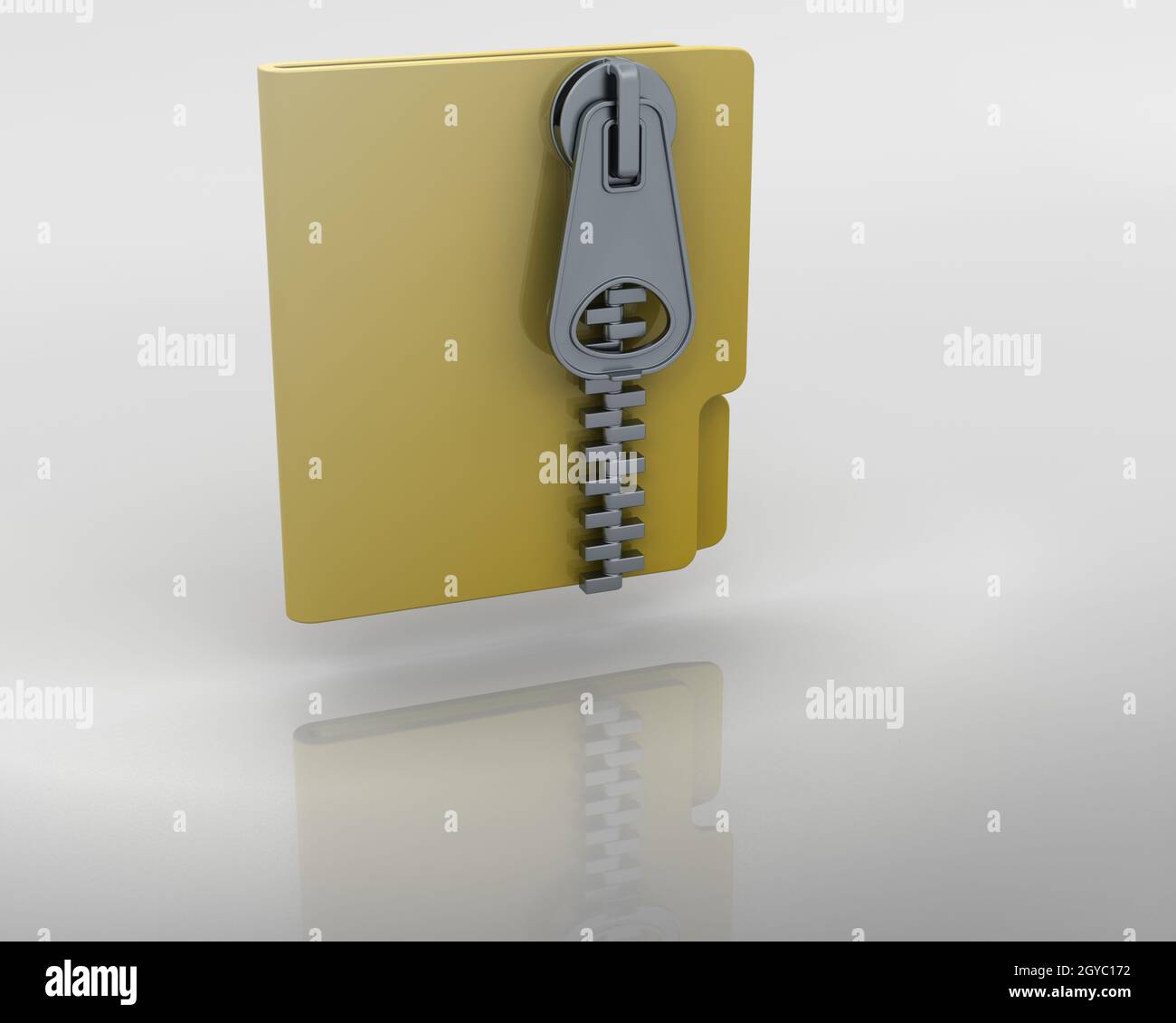 3D render of a computer system icon Stock Photo - Alamy