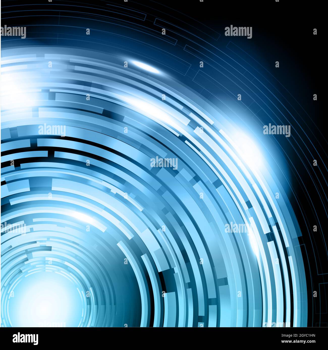 Abstract design background in shades of blue Stock Photo - Alamy
