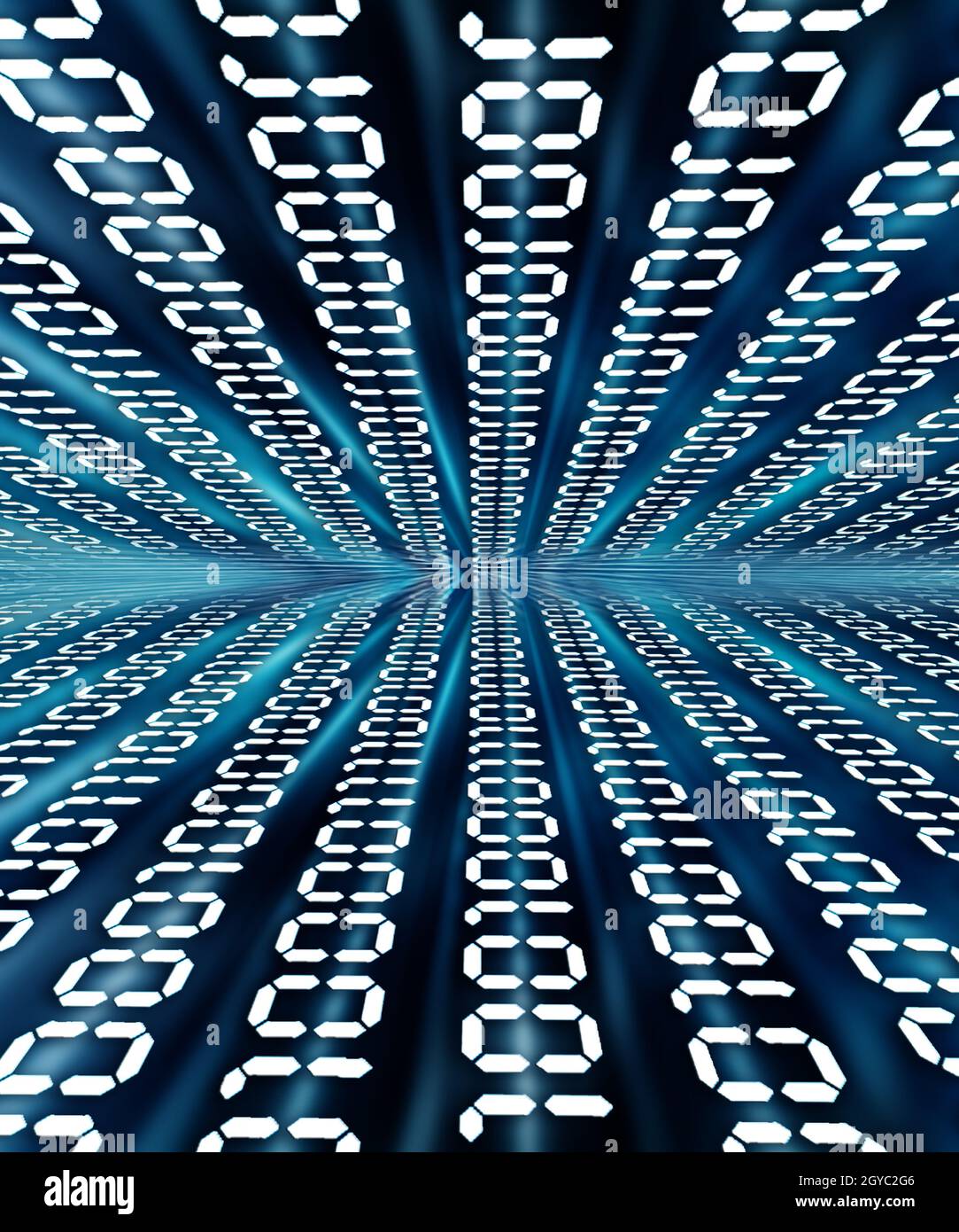 Abstract binary code background Stock Photo - Alamy