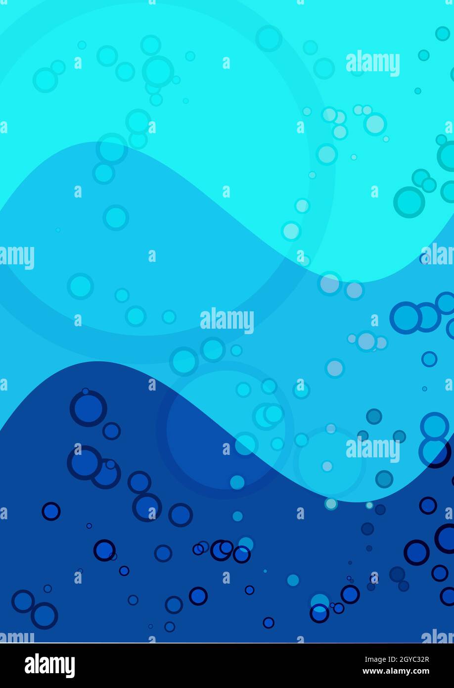 Abstract bubble background Stock Photo - Alamy