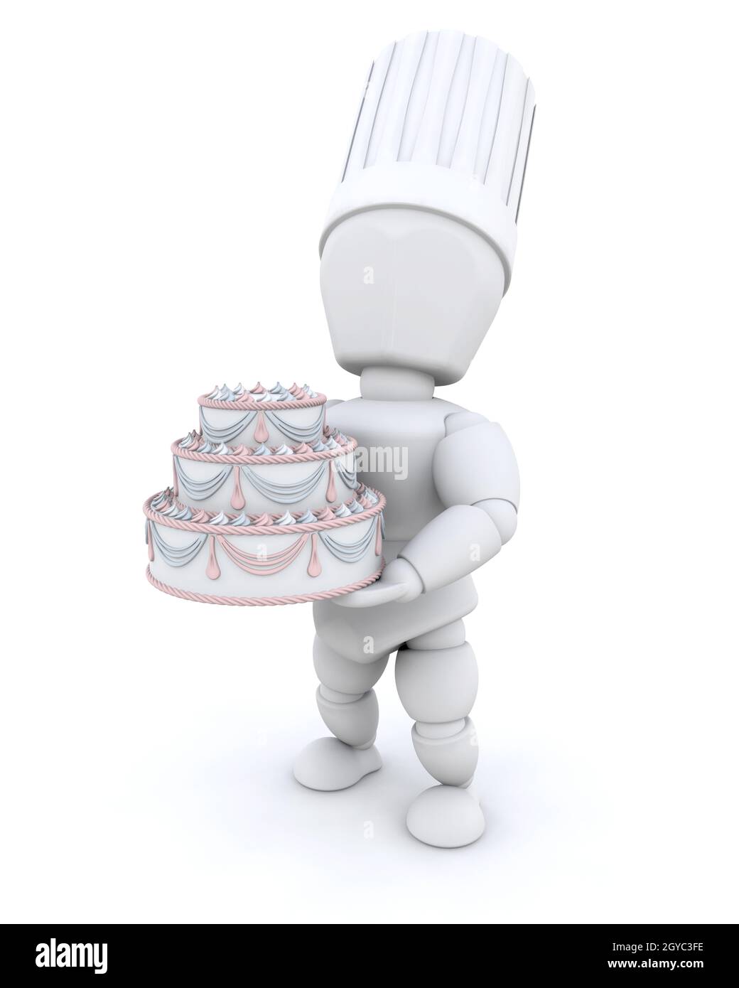 chef with cake Stock Photo - Alamy