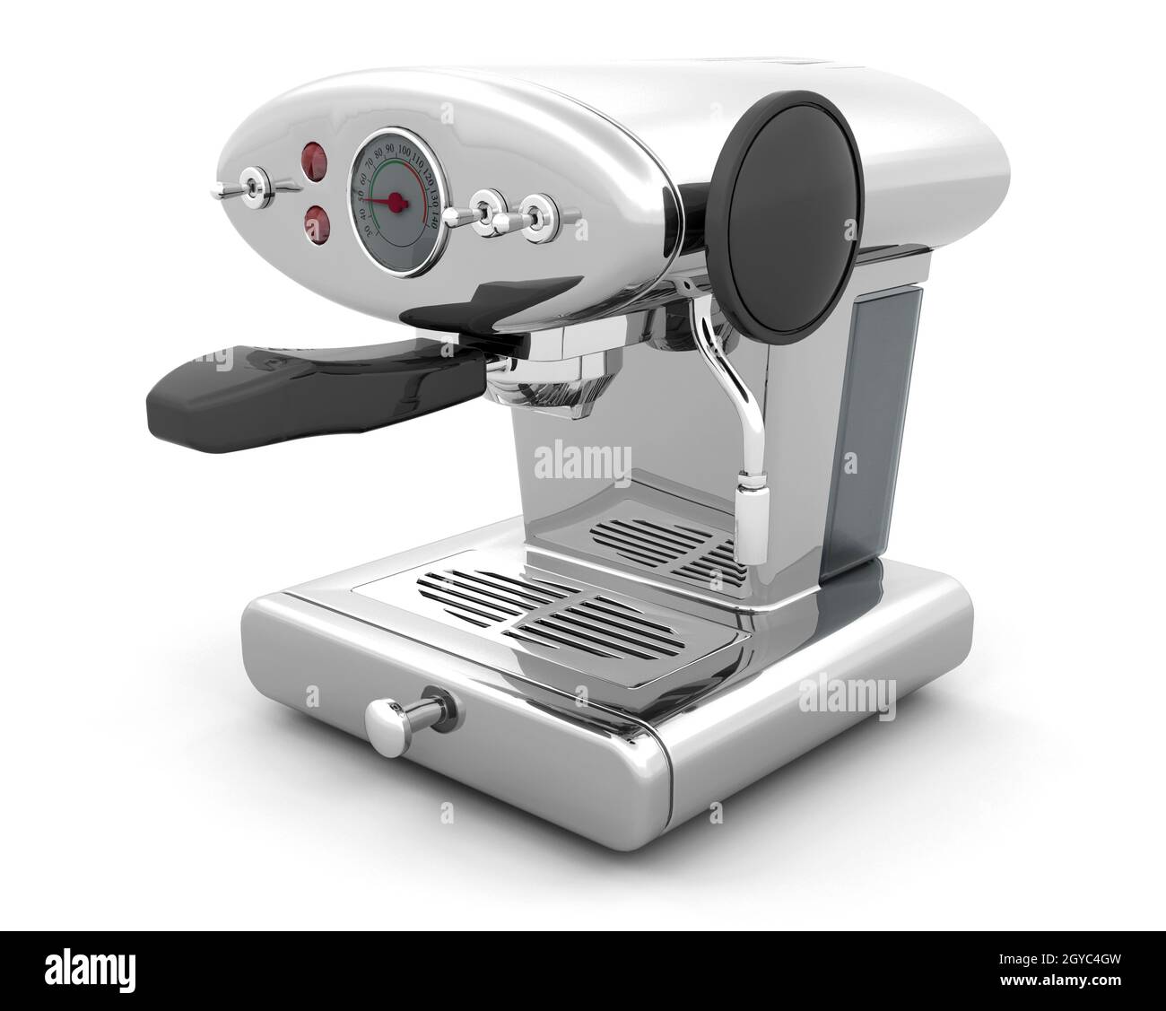 3D render of a coffee machine Stock Photo - Alamy