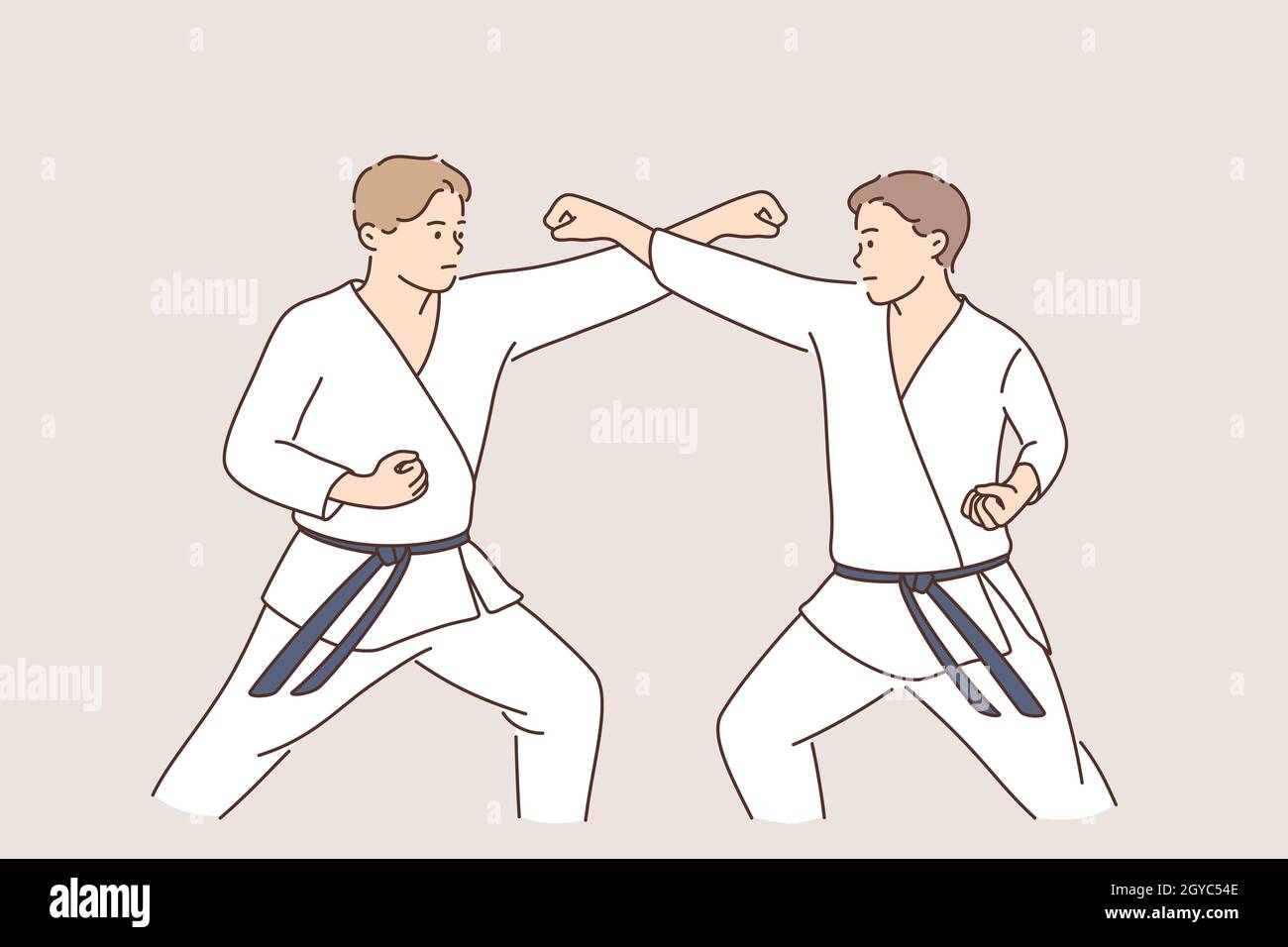 Judo Karate Clipart Image