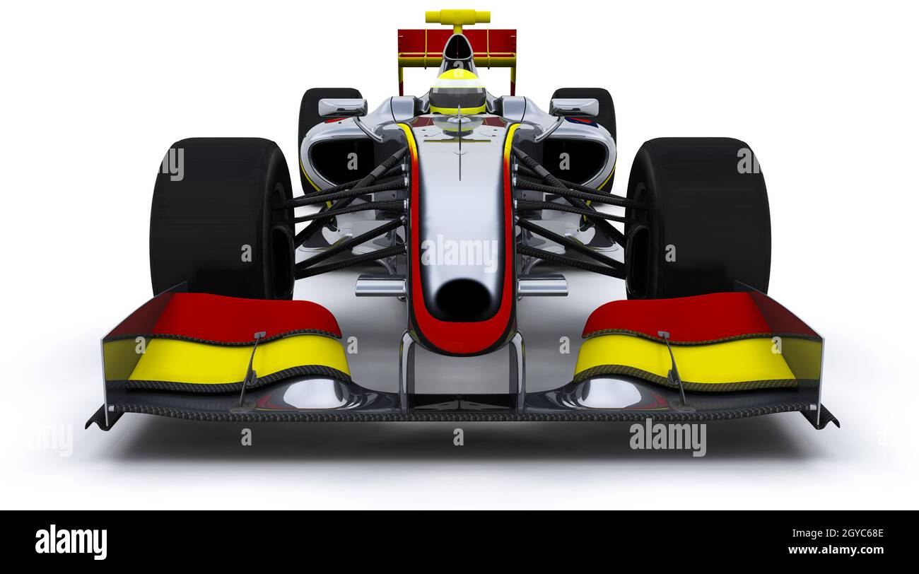 3D Render of a F1 Racing Car Stock Photo - Alamy