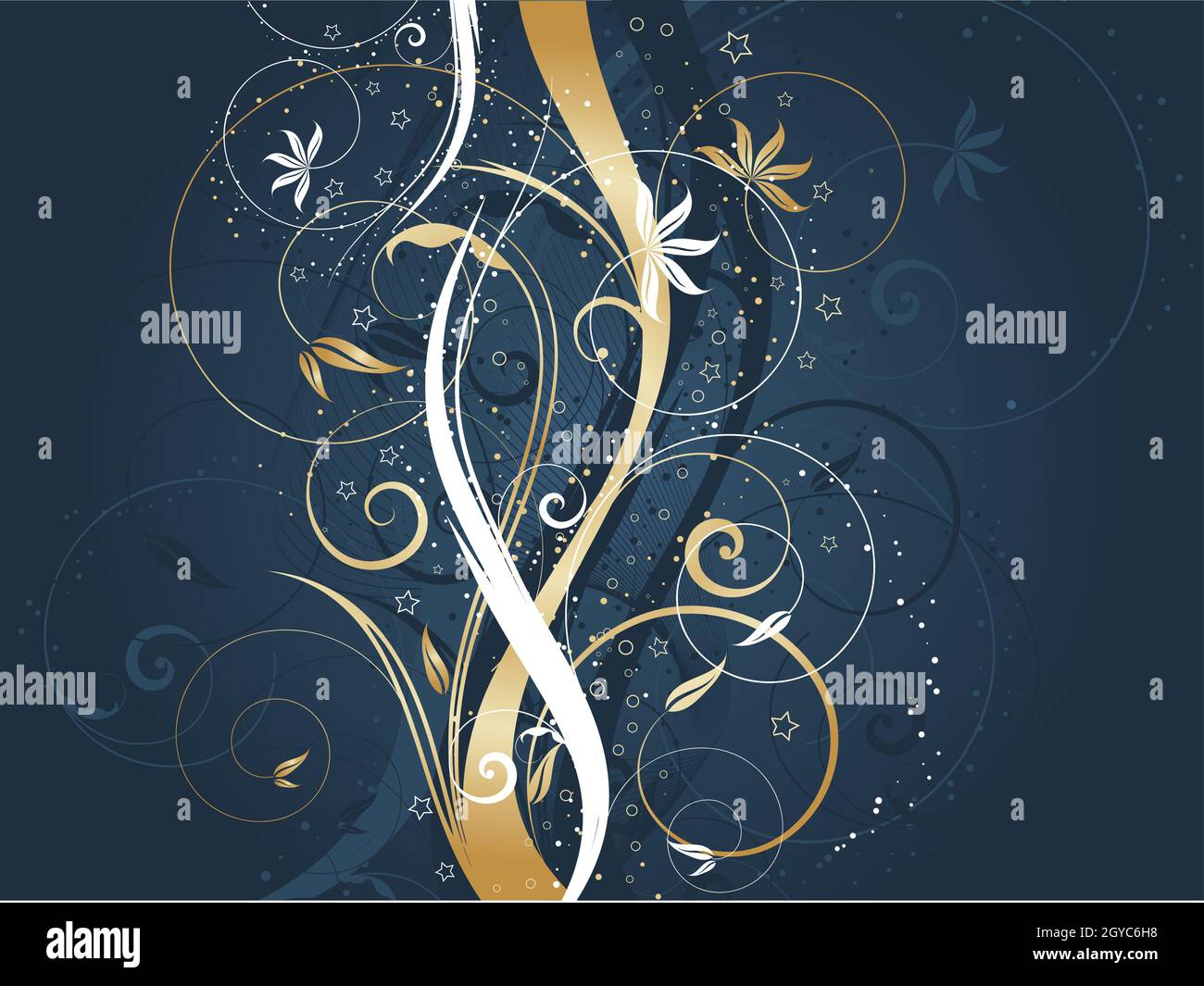 Abstract floral design Stock Photo - Alamy