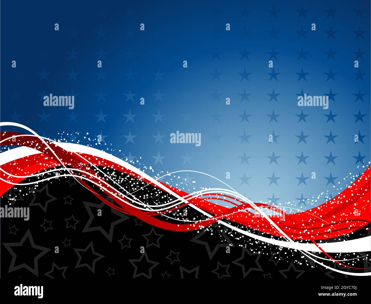 Decorative patriotic background for the fourth of July Stock Photo - Alamy