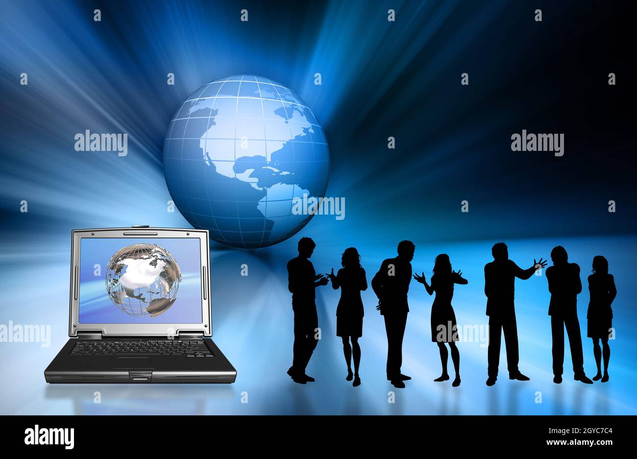 3d render depicting global hi-res stock photography and images - Alamy