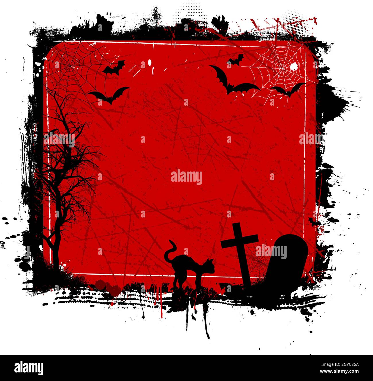 Spooky border Cut Out Stock Images & Pictures - Alamy