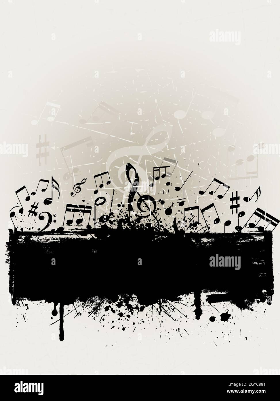 Grunge music background Stock Photo - Alamy