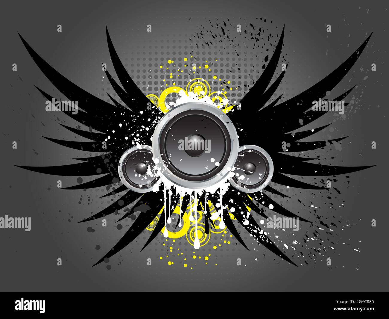 Grunge style music background Stock Photo - Alamy