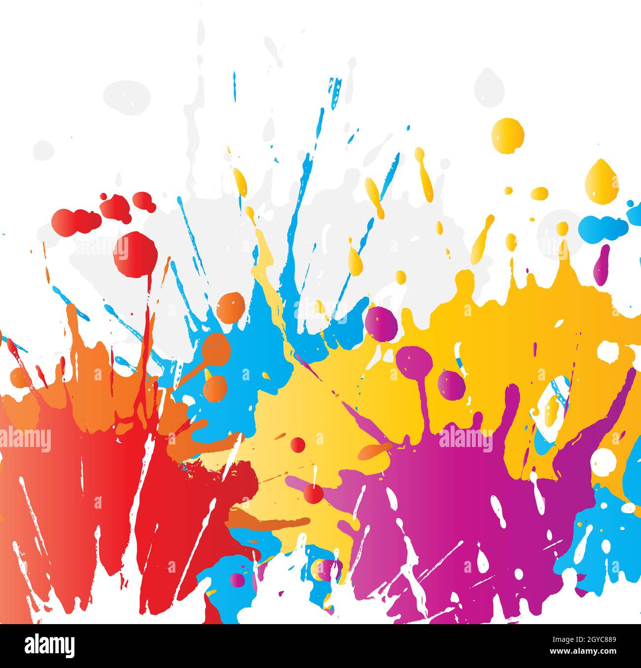 Abstract background of brightly coloured paint splats Stock Photo - Alamy Abstract background of brightly coloured paint splats Stock Photo - Alamy