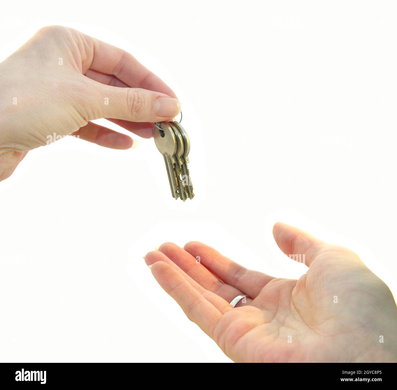 Handing over keys old house hi-res stock photography and images - Alamy