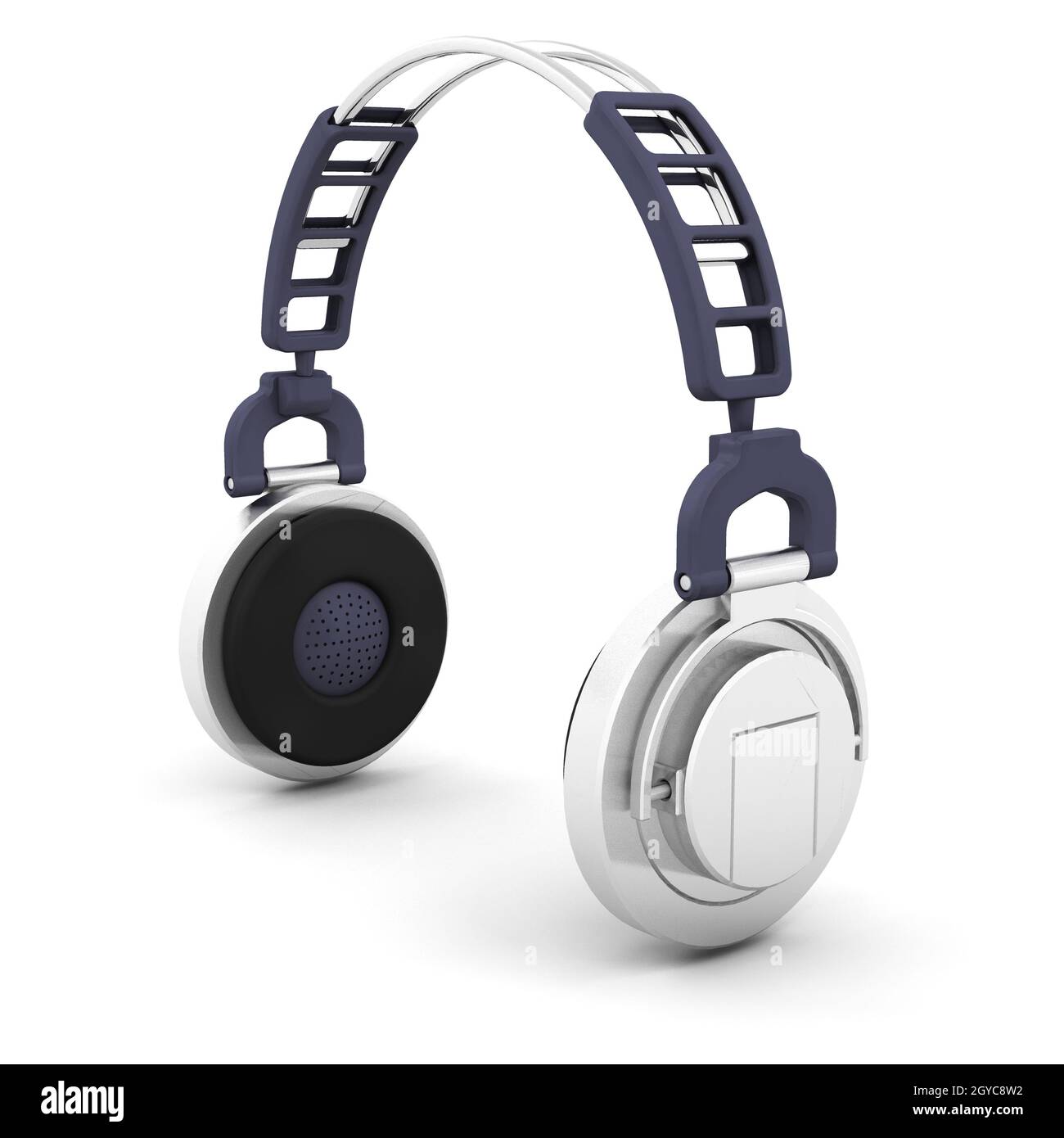3D render of headphones Stock Photo - Alamy