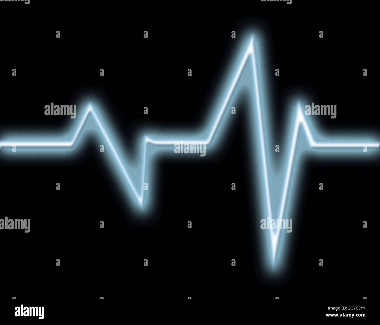 Heart beat monitor background Stock Photo - Alamy