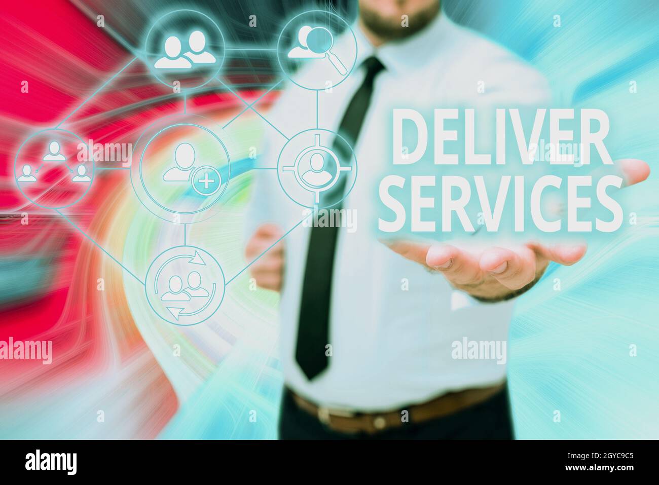 Inspiration showing sign Deliver Services, Business idea the act of ...