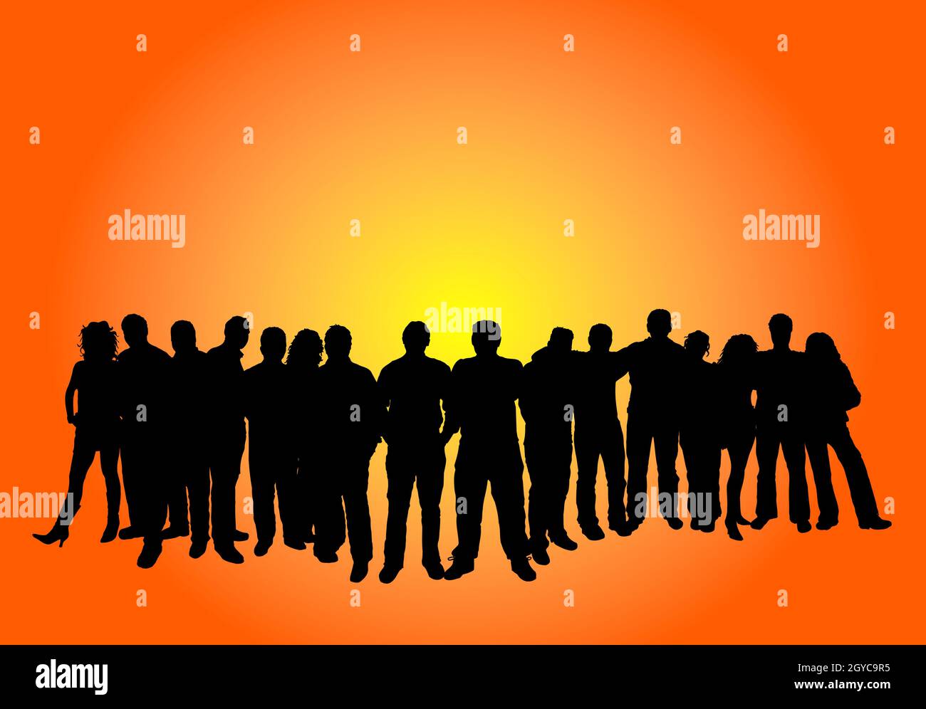 Huge crowd of people Stock Photo - Alamy